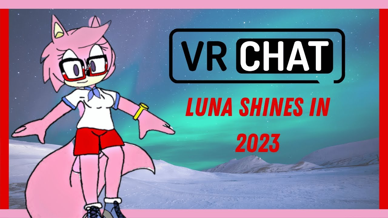 Luna the Wolf and her 2023 VRChat Debut - YouTube
