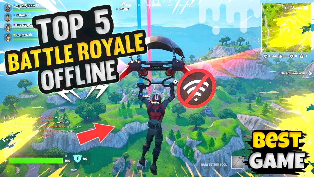 Top 5 Offline Battle Royal Games Like PUBG for Android 2025 | Offline ...