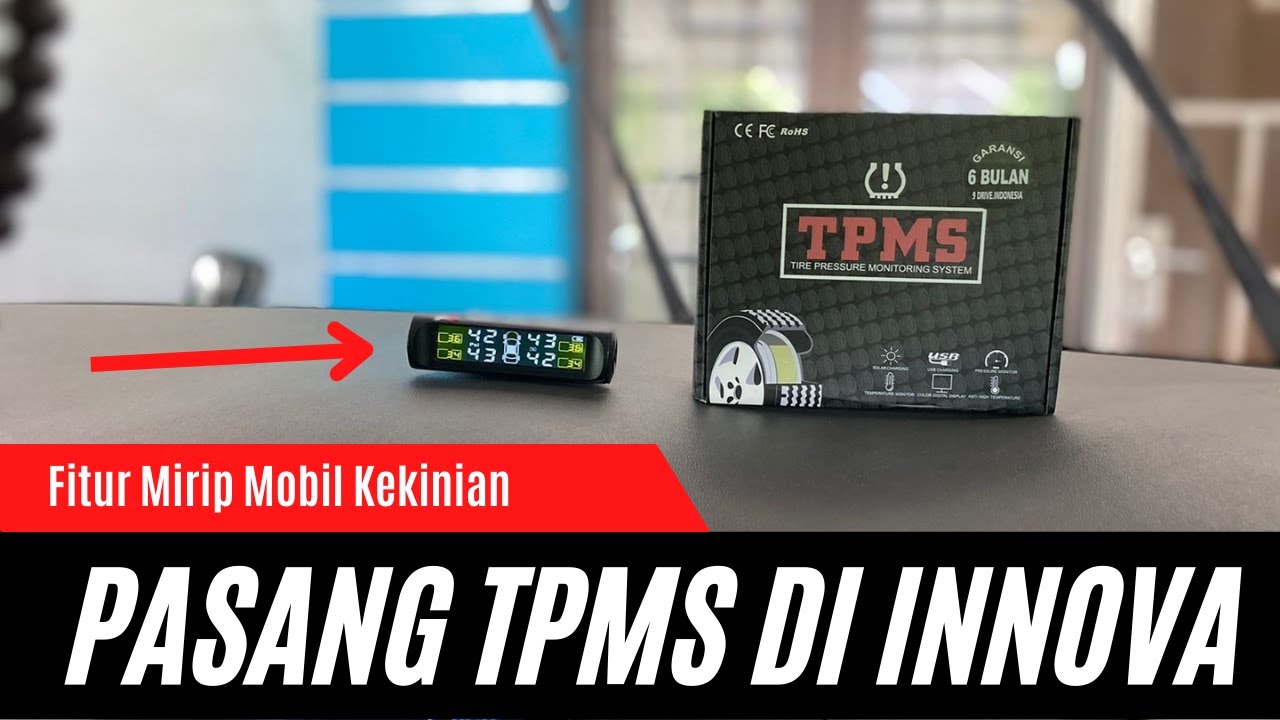 🔴 REVIEW TPMS DI INNOVA - PASANG TPMS SENDIRI TERNYATA MUDAH - YouTube