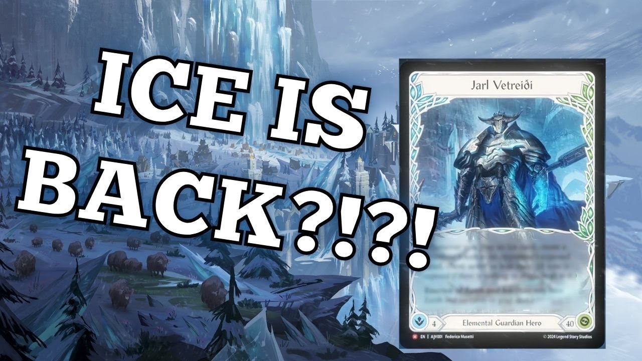 New Ice Hero Revealed!!! - Flesh and Blood TCG - YouTube