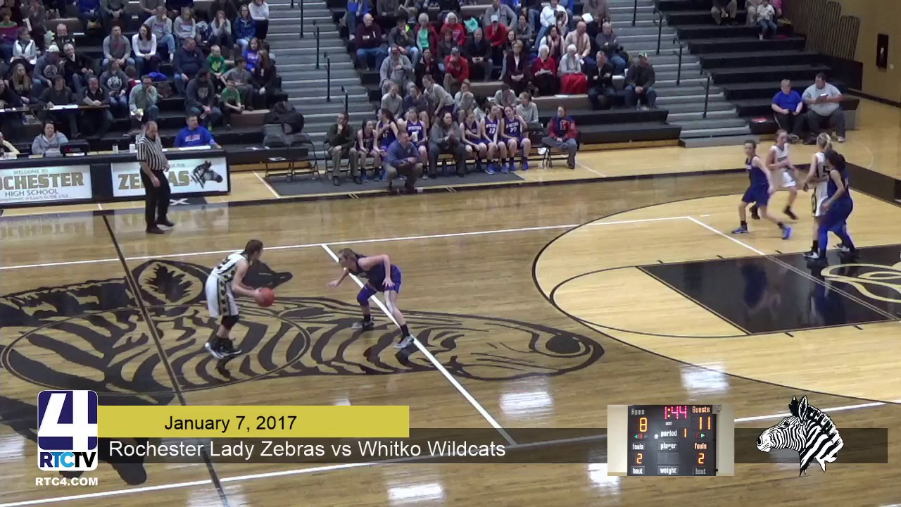 RHS Girls Basketball vs Whitko first half - YouTube