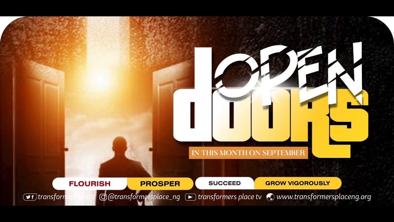 SUNDAY TRANSFORMATIONAL SERVICE || OPEN DOORS || 25-09-22 - YouTube