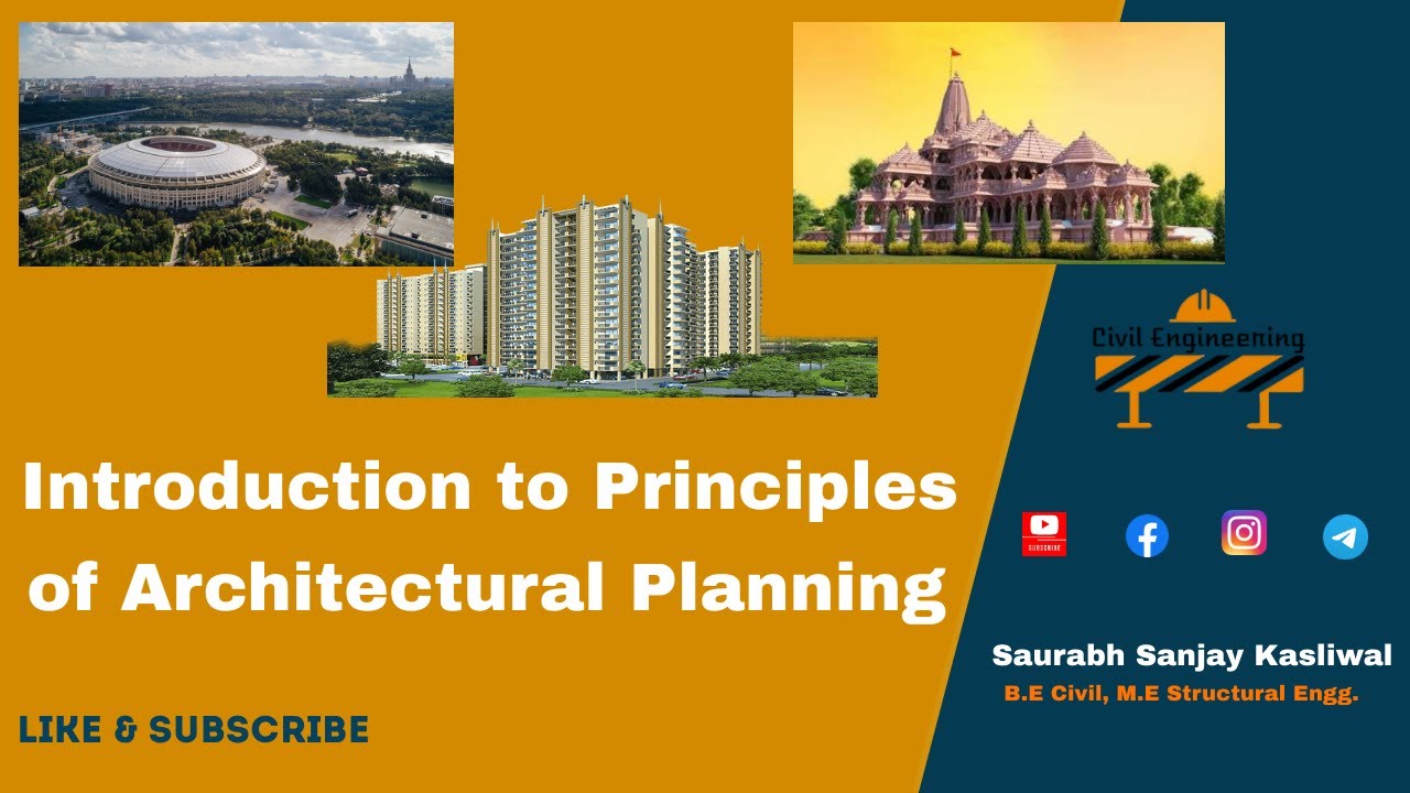 Introduction to Principles of Architectural Planning - YouTube