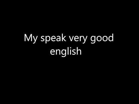I am very good at english - YouTube