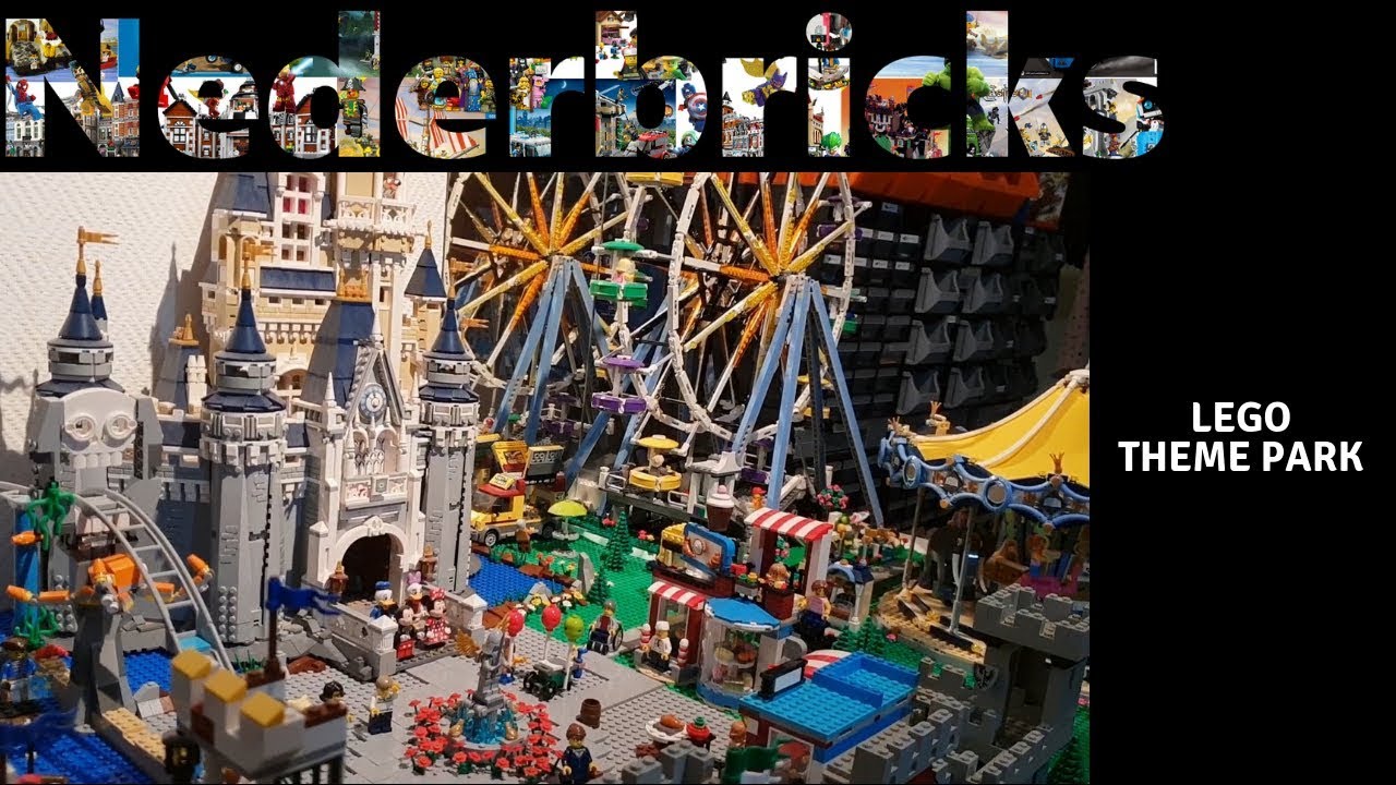 Lego theme park layout update September #1 - YouTube