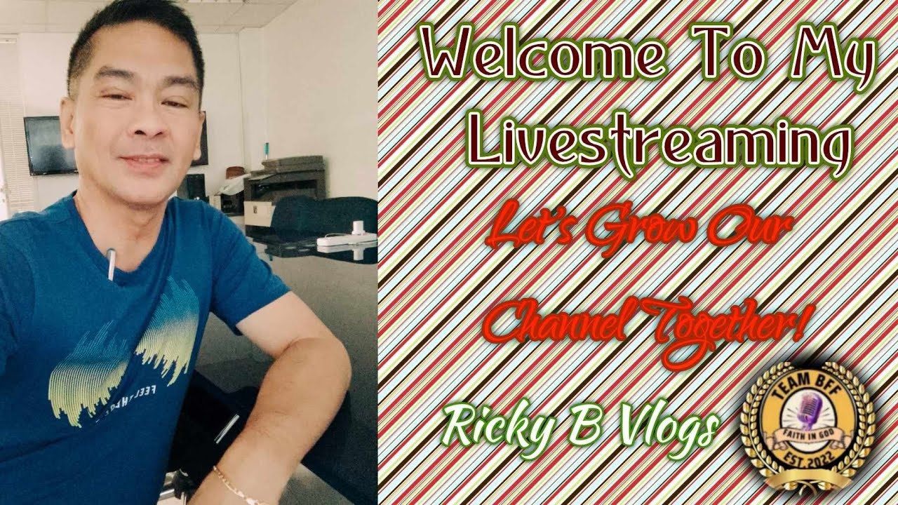Ricky B Vlogs is live! - YouTube