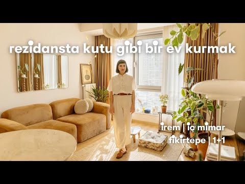 50 m² Rezidans Dairesinde Sıcacık ve Gerçekçi bir Yaşam