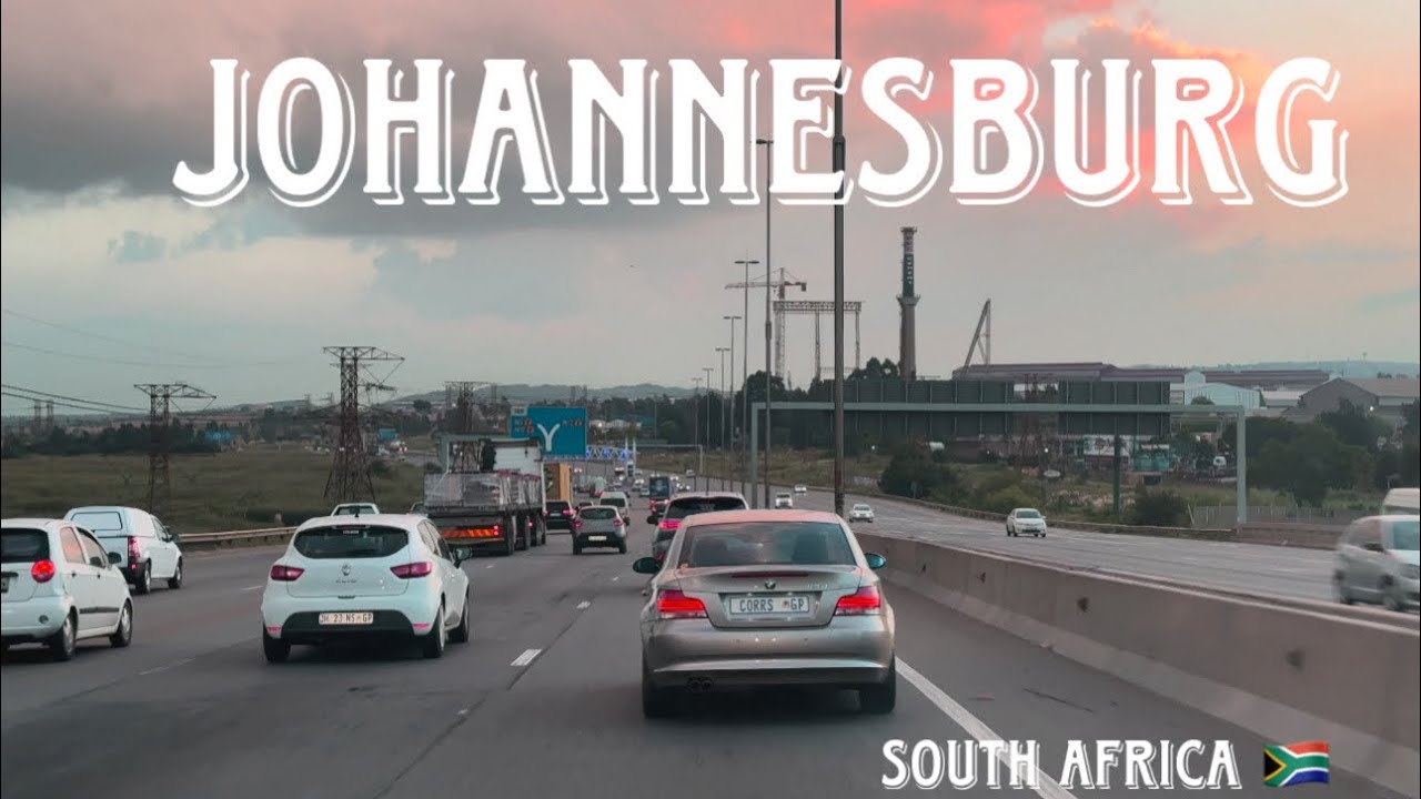 Driving on hijacking spot in Johannesburg,South Africa - YouTube