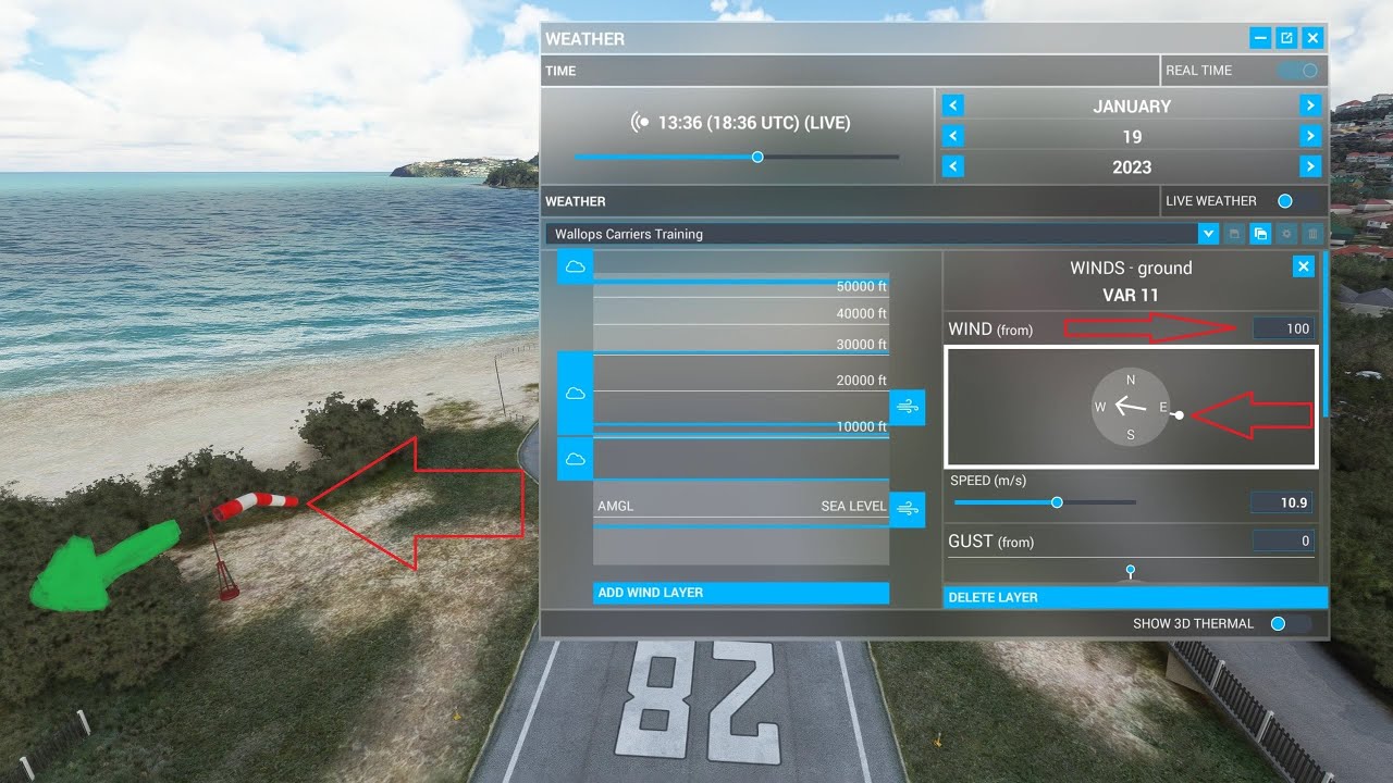 AIRWORTHY DESIGNS TFFJ ST BARTS MSFS WINDSOCKS BUG. Microsoft Flight ...