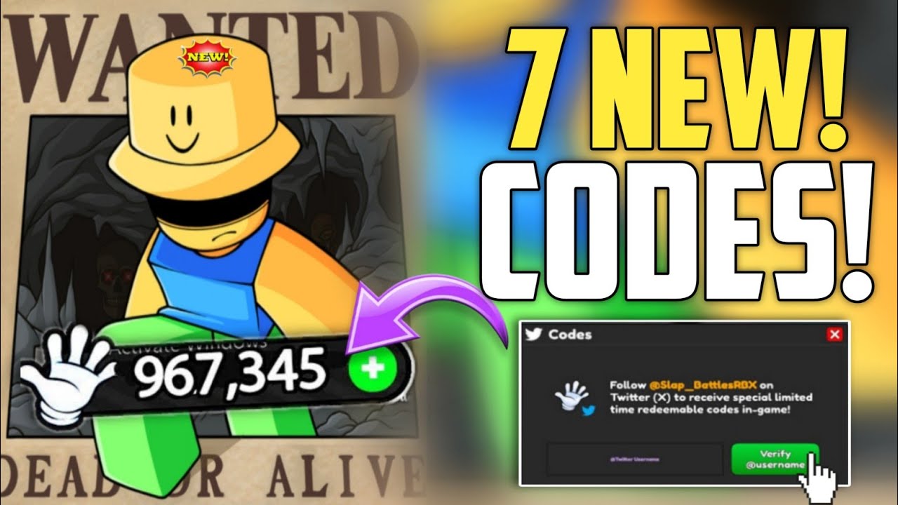*NEW⚡CODES!* SLAP BATTLE ROBLOX CODES IN 2024 - SLAP BATTLE CODES ...