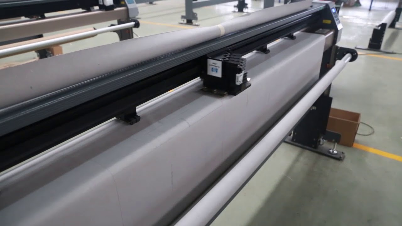 Richpeace Inkjet Plotter - Pattern testing | Trazador - YouTube