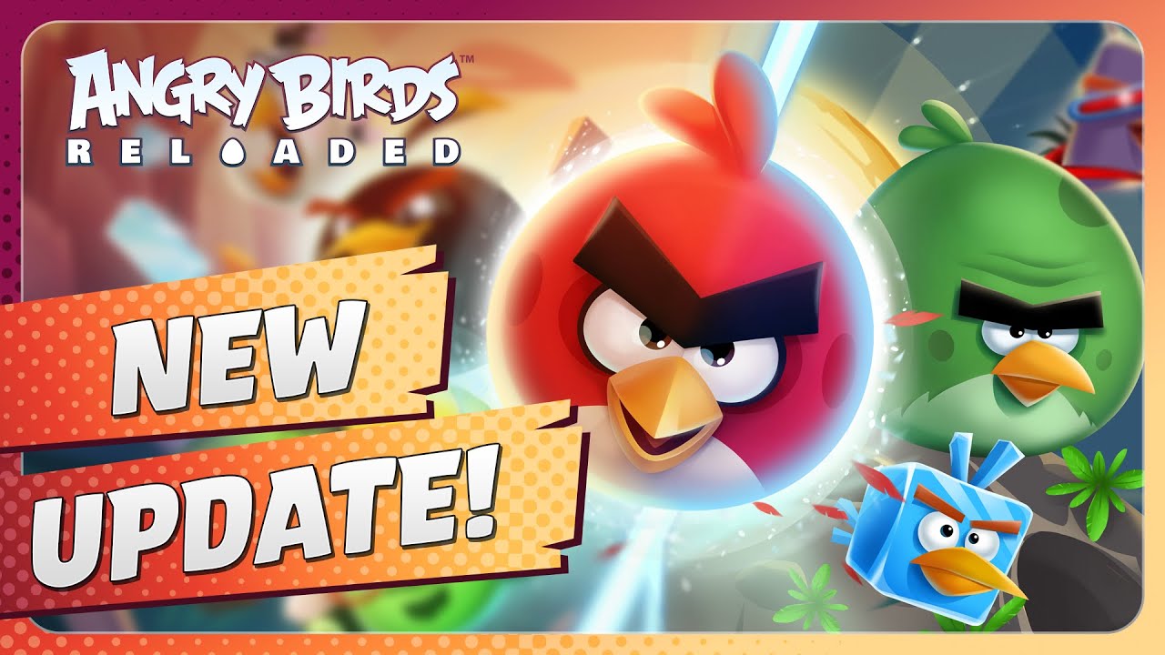 Angry Birds Reloaded | NEW UPDATE - Fry me to the Moon! - YouTube