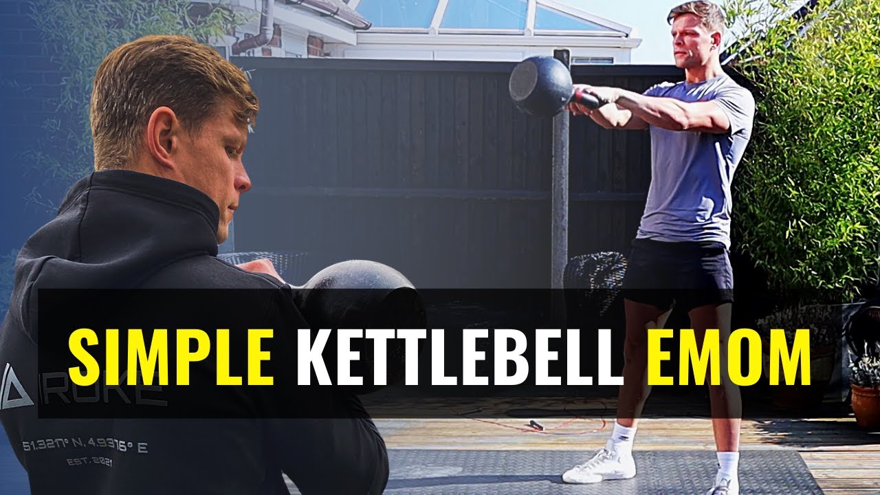 Simple (But NOT easy) Kettlebell Workout / 20 min Full Body EMOM - YouTube