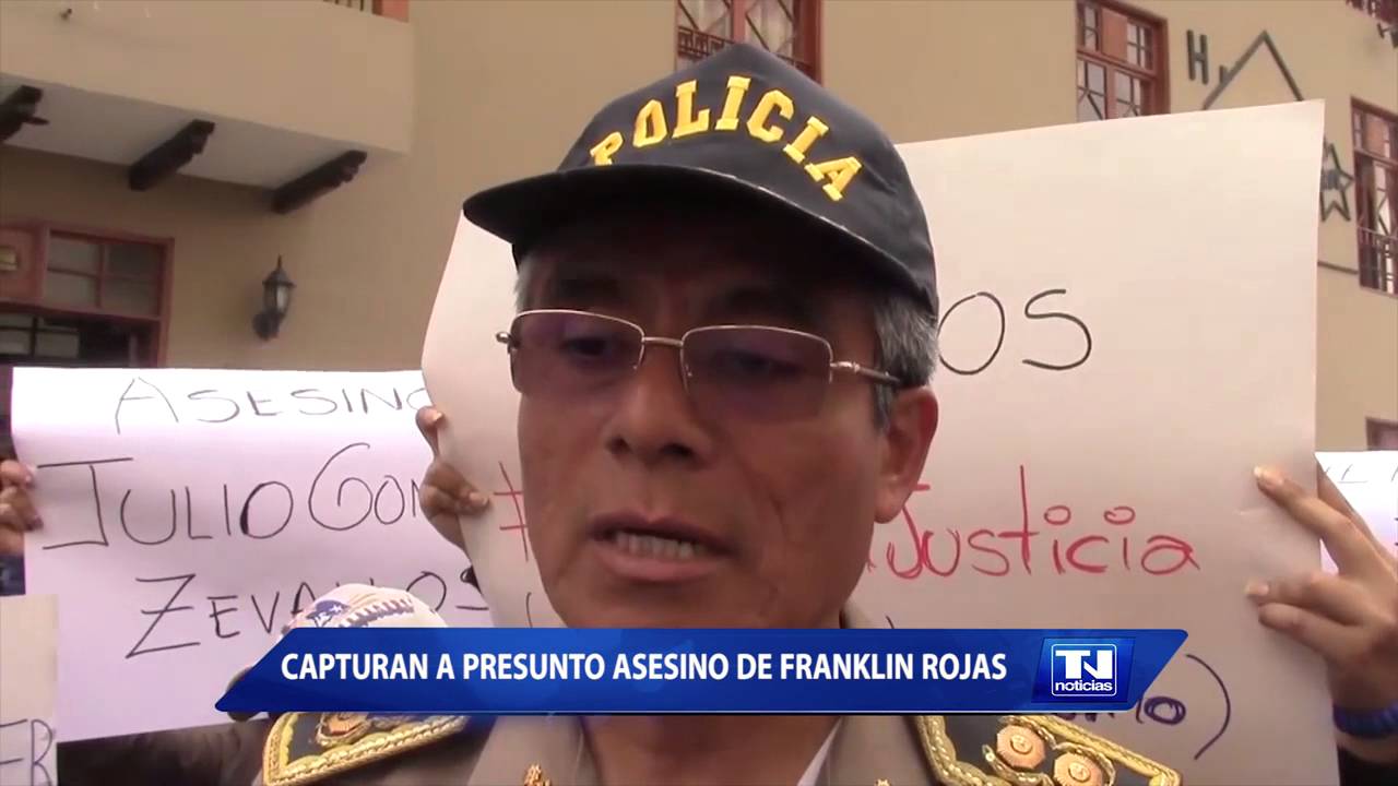 Capturan a presunto asesino de Franklin Rojas - YouTube