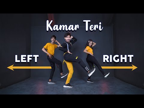 Kamar Teri Left Right Dance Video With Tutorial  | Vicky Patel Choreography |  Trending Haryanvi