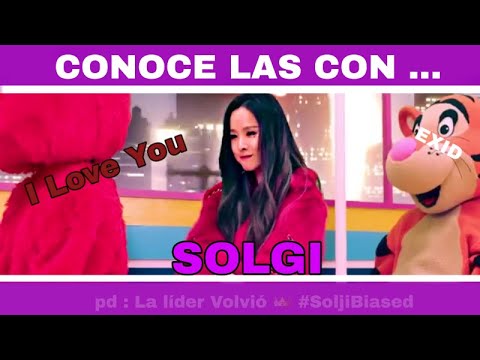 CONOCE A EXID CON I LOVE YOU MV (Names / nombres) - YouTube