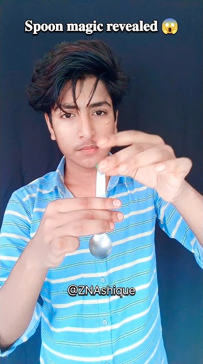Spoon Magic Revealed 😱 || #shorts #viral #magic - YouTube