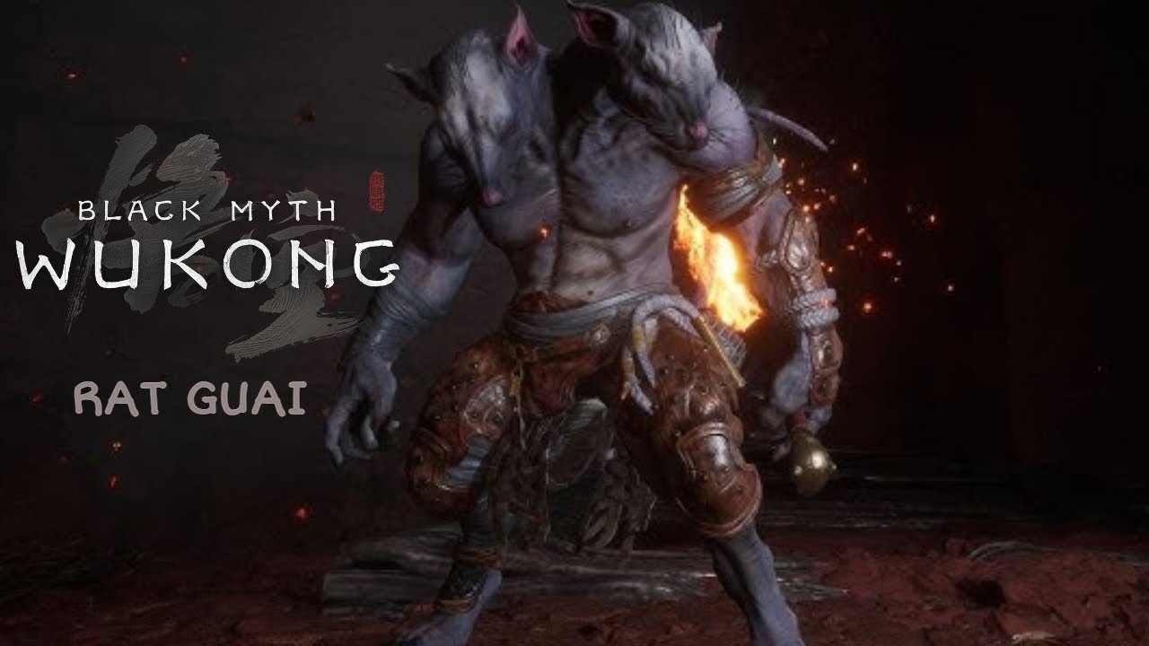 Black Myth Wukong - Rat Guai Boss Fight (No Damage taken) - YouTube