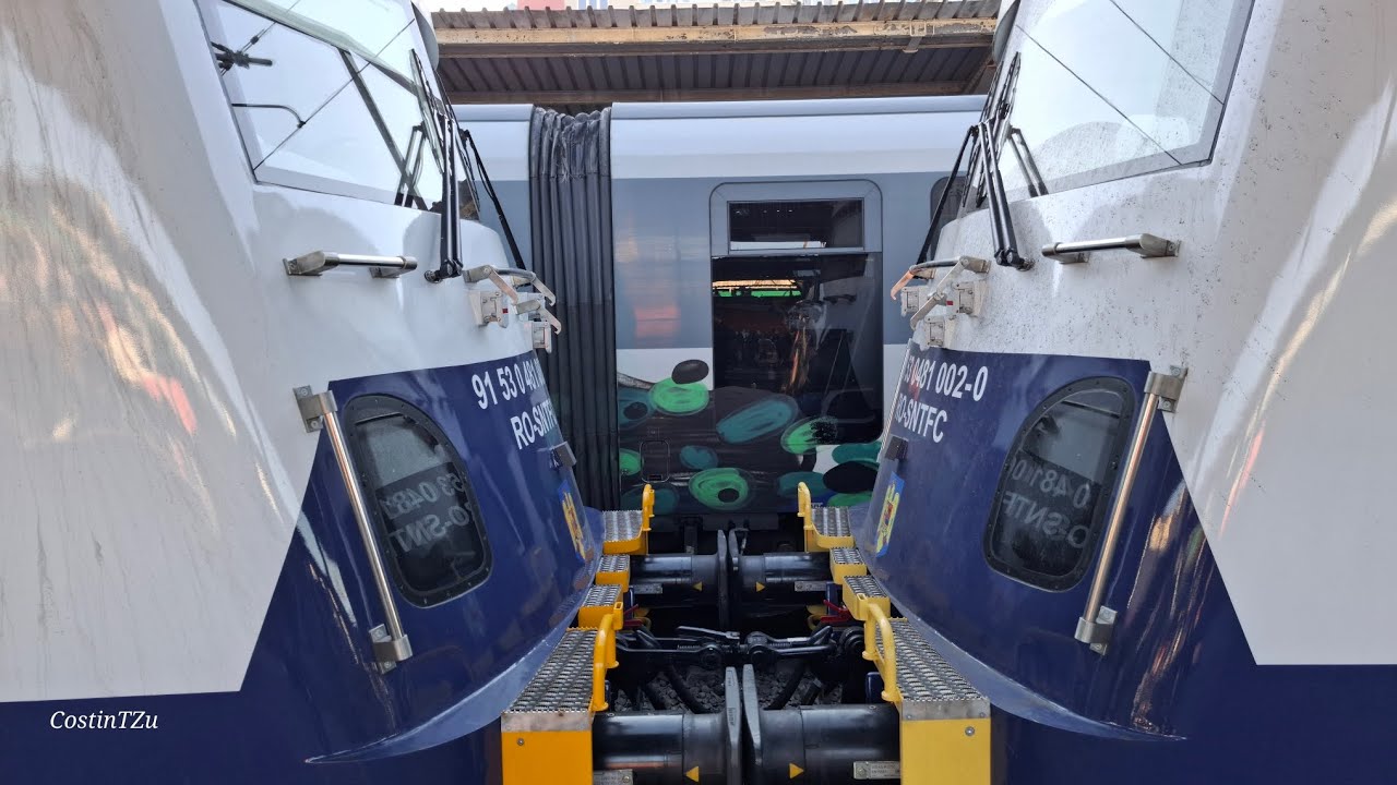 Lema #002 & #005 plecând din Bucuresti Nord spre Grivița după ...