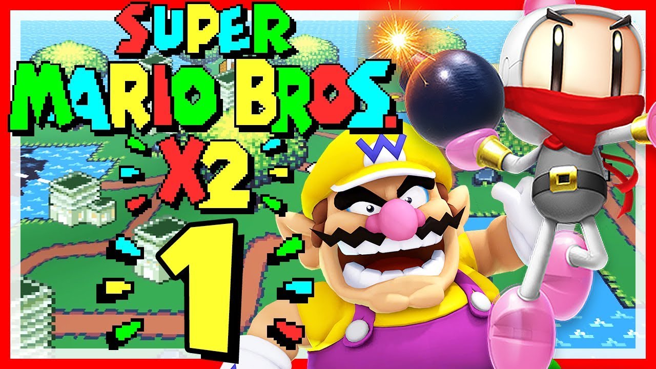 SUPER MARIO BROS. X2 # 01 💣 Wario: Capitalism & Ninja Bomberman ...