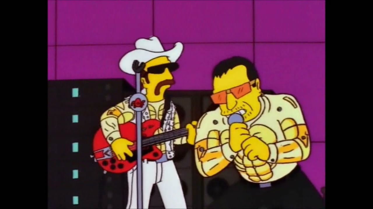 Simpson 09x22 U2 - YouTube