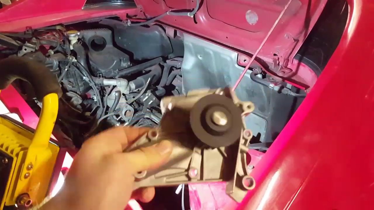 Change water pump - Toyota MR2 MK2 (part 17a) - YouTube