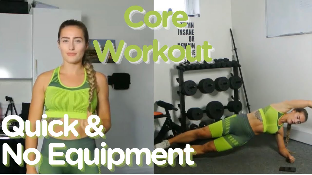 Quick Core Workout | Abs Routine - YouTube