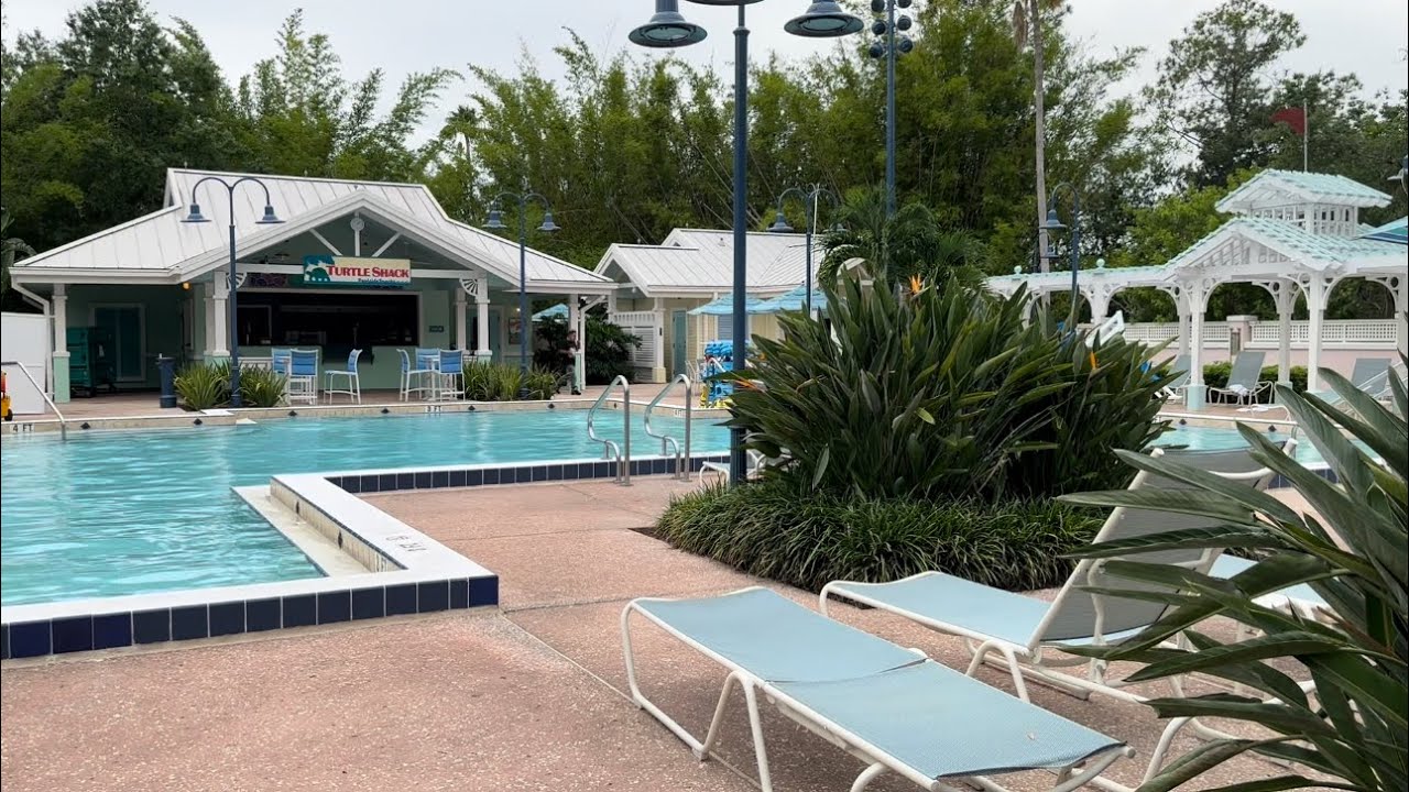 Disney’s Old Key West -Turtle Pond Pool - YouTube