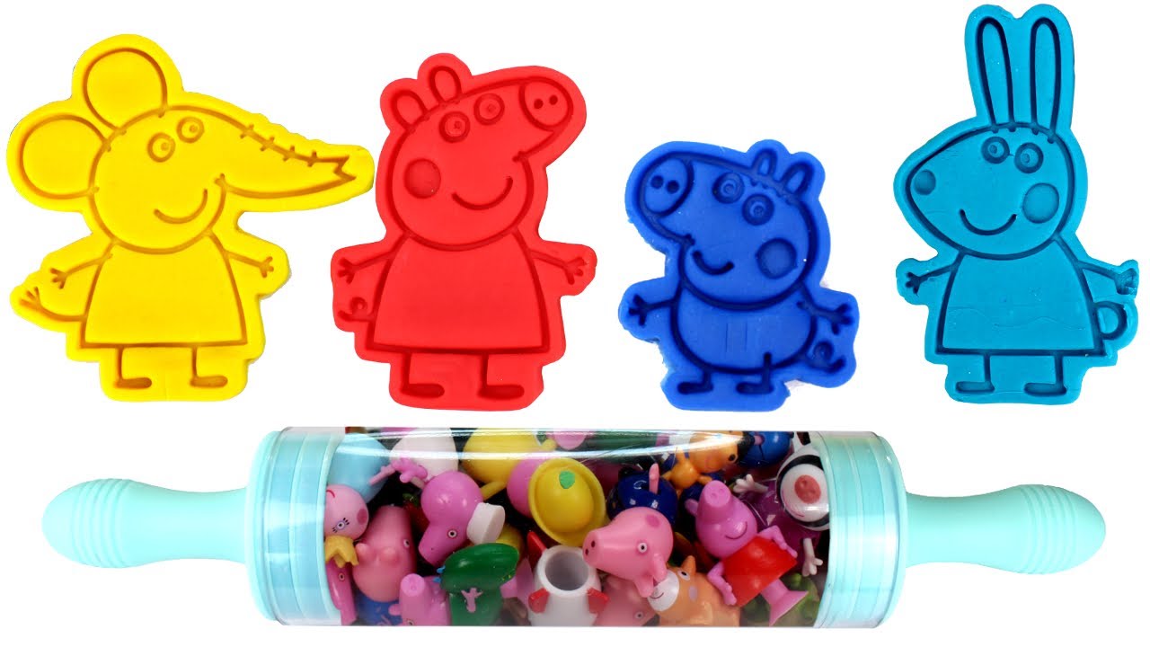 Peppa Pig Play Doh | Playing with Peppa Pig & Friends - YouTube