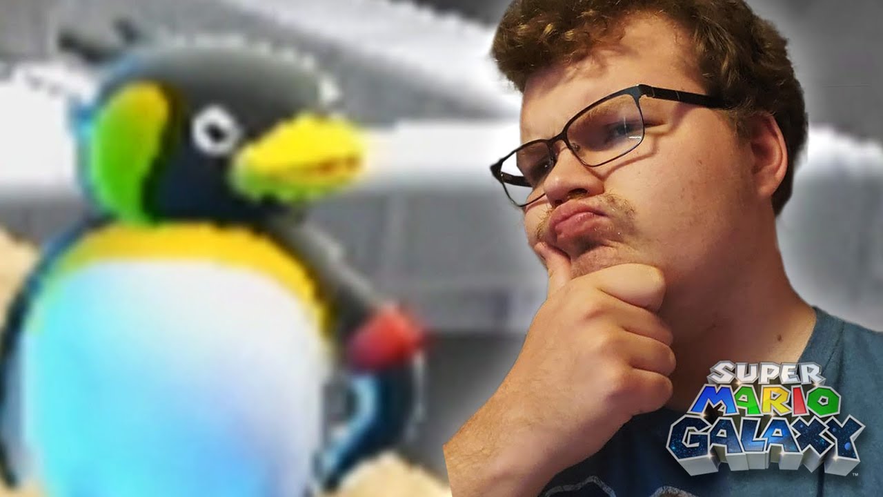 NAZI PENGUIN RETURNS | Playing Super Mario Galaxy With My Neighbor ...
