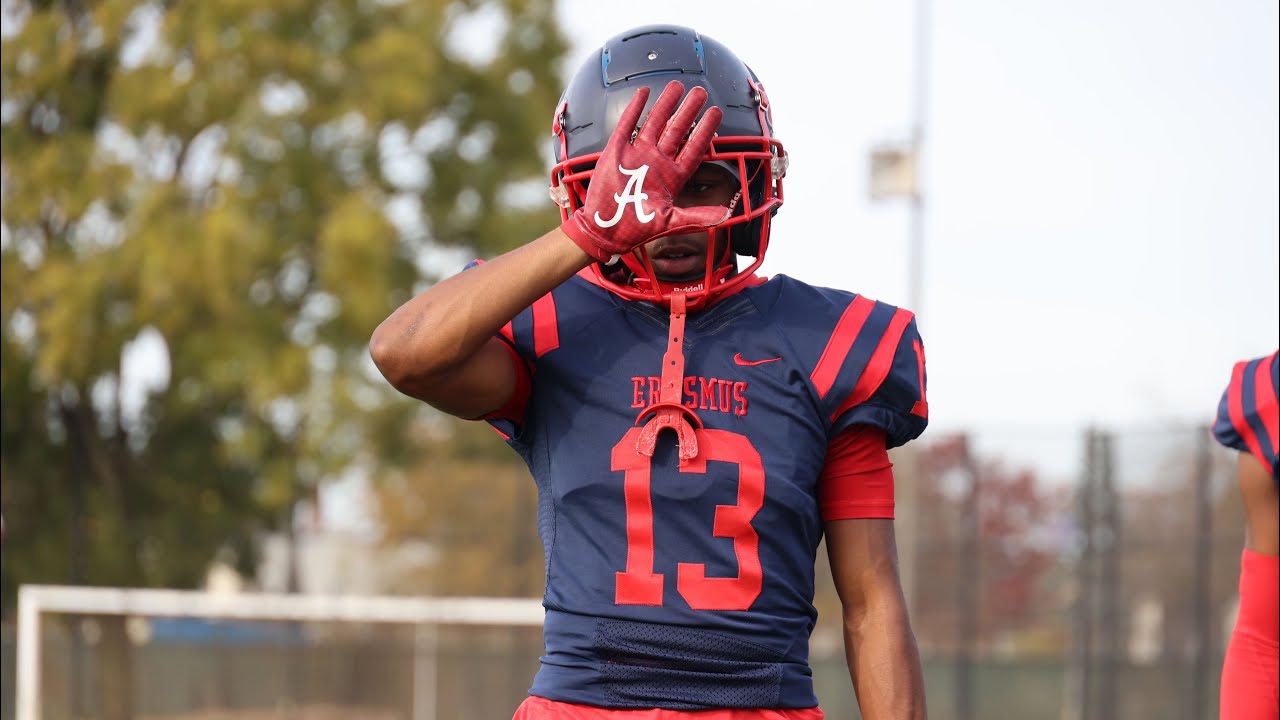 Erasmus Hall Football Game Recap - YouTube