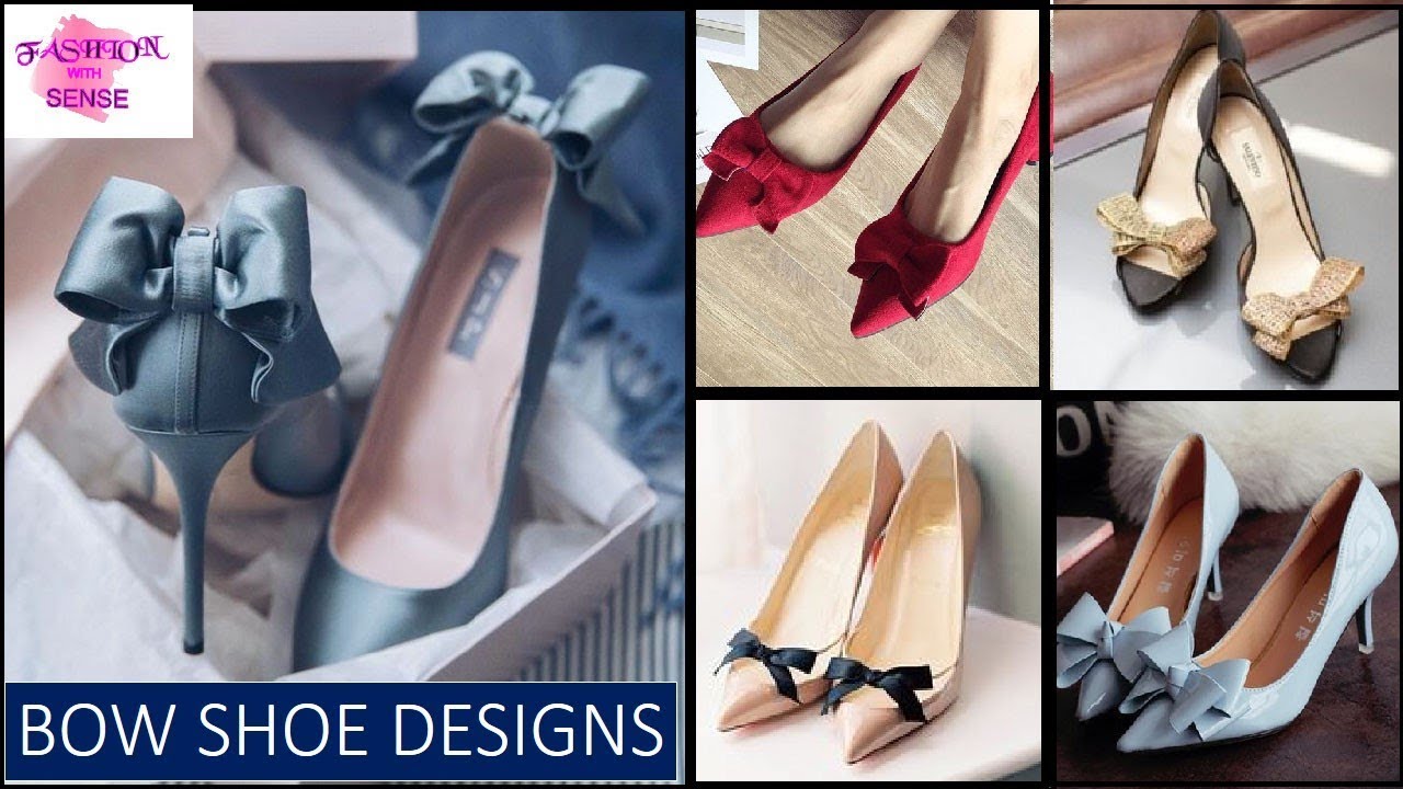 VERY LATEST AND BEAUTIFUL BOW SHOE 👠 DESIGNS | WOMEN'S BEST SHOE ...