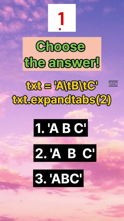Expandtabs Function Of Python Pythontutorial Pythonprogramming Quiz Pythonlearning Python