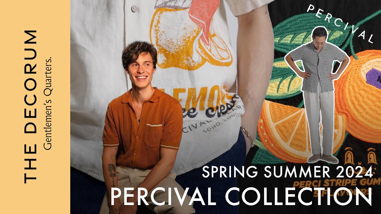 'Tuck Shop' คอลเลคชั่นใหม่ของ Percival : Spring Summer 2024 Percival ...