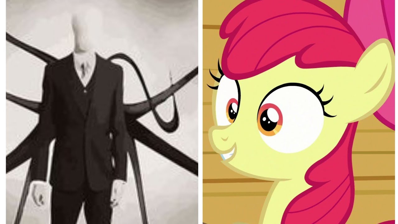 Slender Man + My Little Pony = Slender Ponies (+13) - YouTube