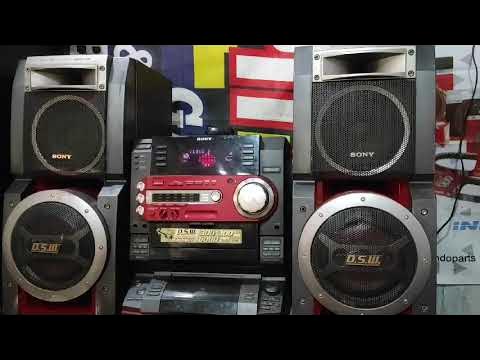 SONY LBT-LX8 SUPER BASS 300W 300RMS X 2 6000W PMPO - YouTube