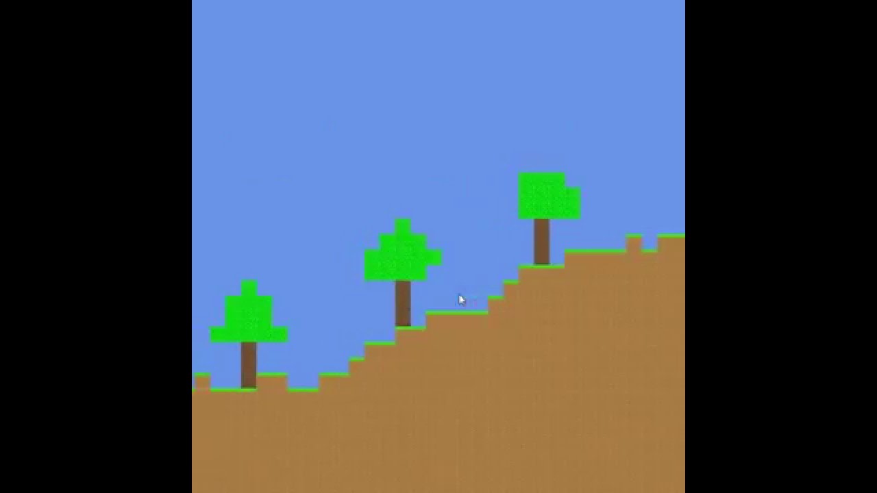 Randomly Generated 2D World (Procedural Generation) - YouTube