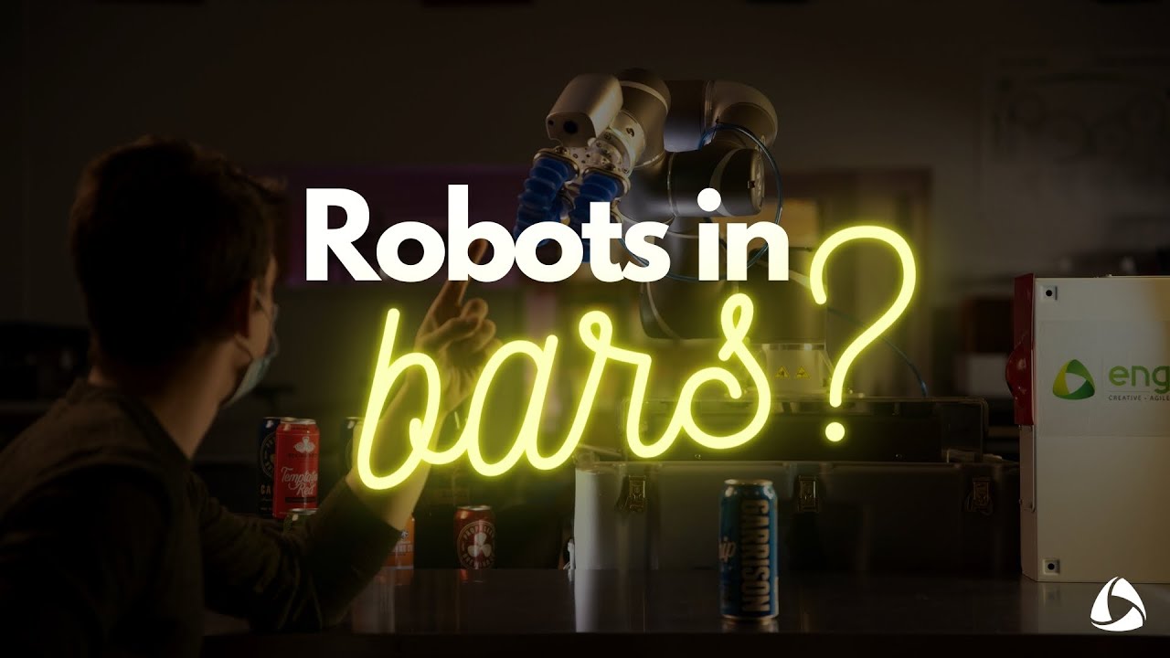 Bottom's Up | Beer Serving Robot | Enginuity - YouTube