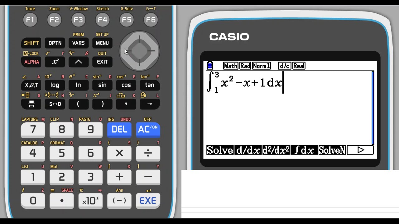 Integration using GDC (Menu 1) - YouTube