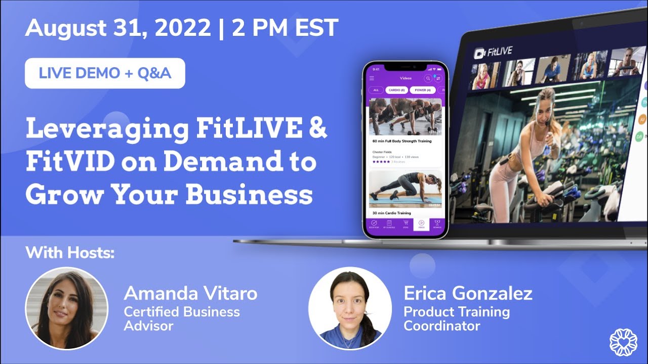 Leveraging FitLIVE & FitVID on Demand to Grow Your Business | Training Webinar - YouTube