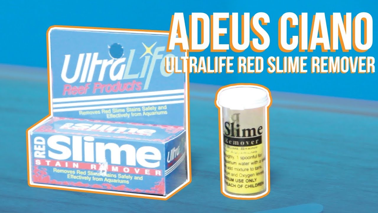 Adeus CIANO - Ultralife Red Slime Remover - YouTube
