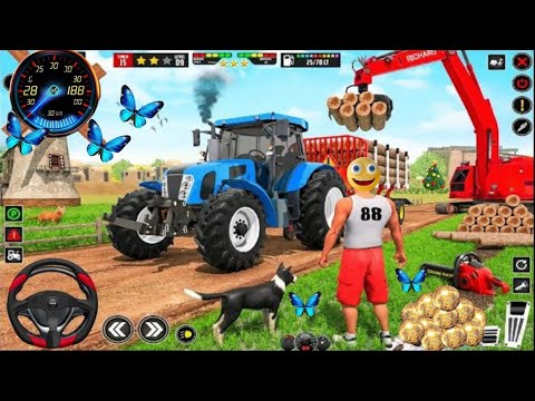 India ka tractor game #gaming #games #tractor - YouTube