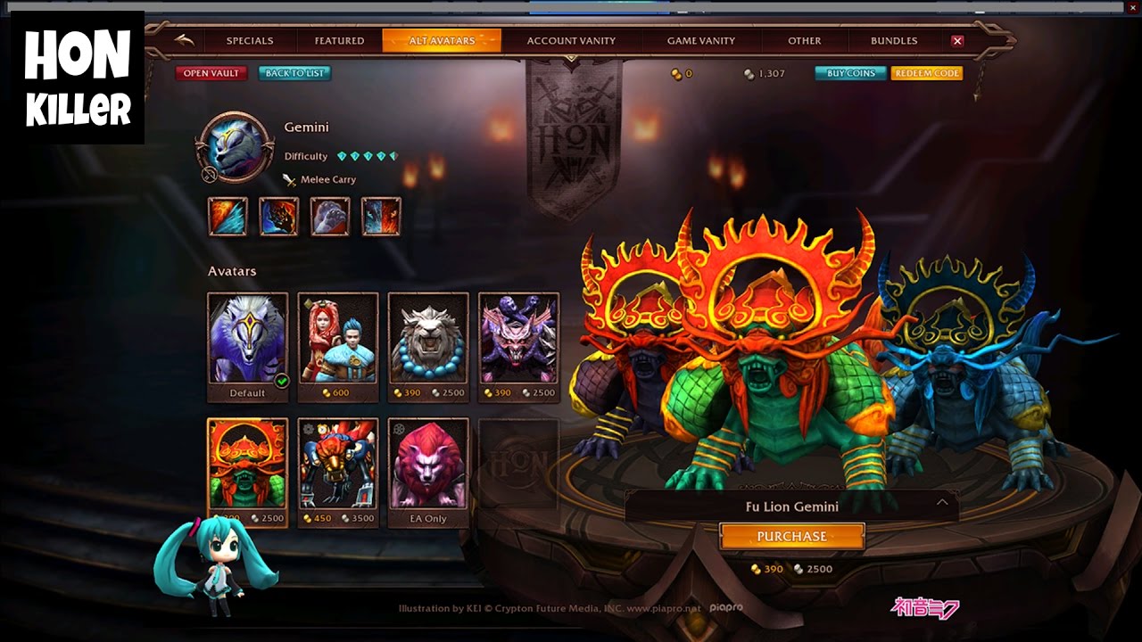 HoN Gemini Gameplay - 745 GPM - ImbagirI - YouTube