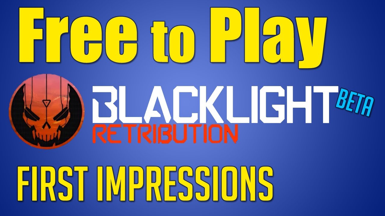 Free to Play Blacklight: Retribution - First Impressions Review - YouTube