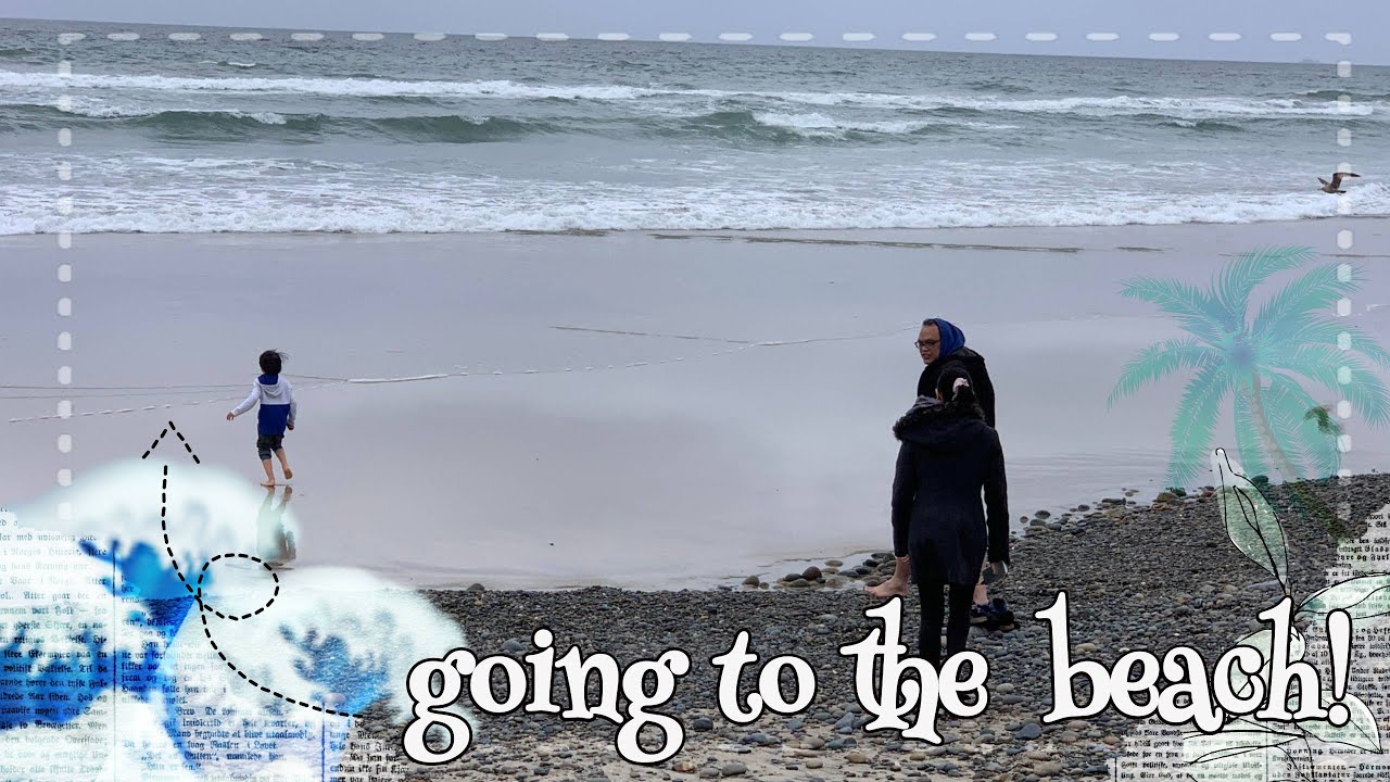 beach trip! || vlog #13 💖 - YouTube
