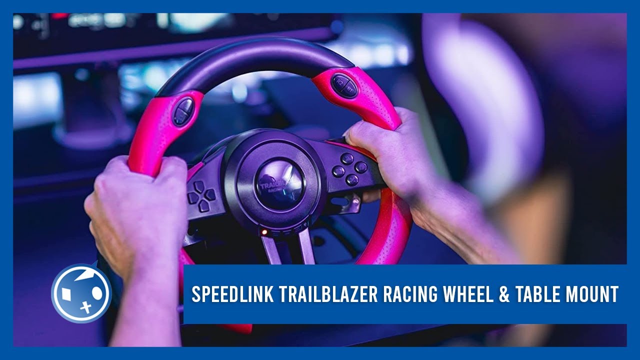 Speedlink Trailblazer Racing Wheel - Recensione e Unboxing - YouTube