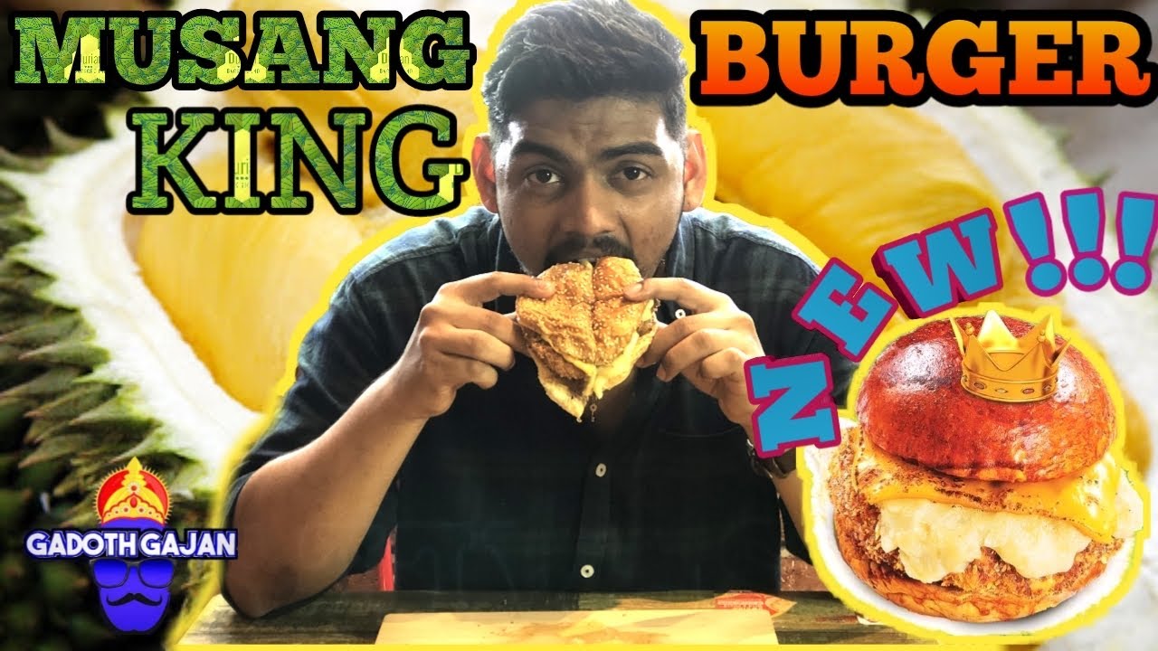 IT’S NOT JUST A BURGER || BURGER DURIAN || MARSHALL’S CO - YouTube