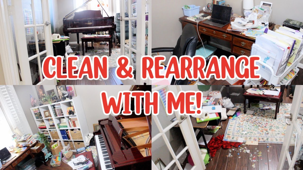 *NEW HOUSE* CLEAN & REARRANGE WITH ME! EXTREME CLEANING MOTIVATION ...