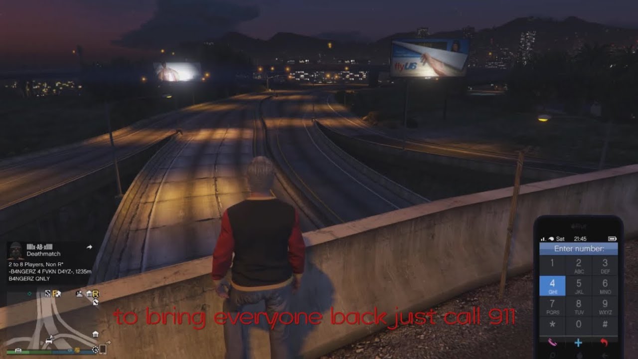 Here How I Empty Online Los Santos GTA 5 - YouTube