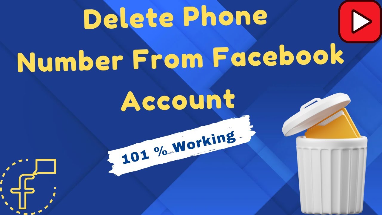 How To Remove or Delete Phone Number From Facebook Account 2024 - YouTube